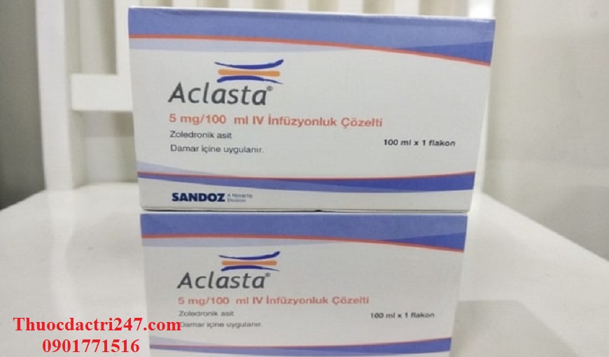 [NEW] Thuốc tiêm Aclasta 5mg điều trị bệnh loãng xương