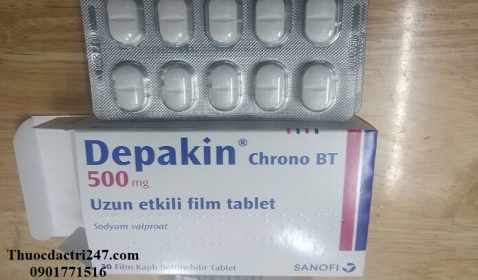 Thuốc Depakin Chrono 500mg - Điều Trị Bệnh Động Kinh