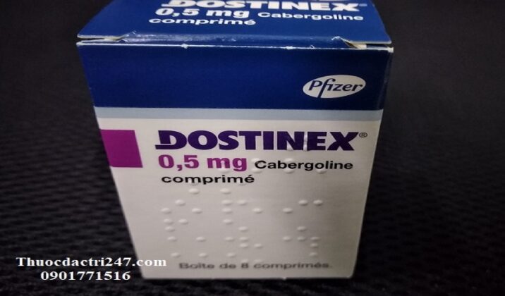 Thuốc Dostinex 0.5mg Cabergoline điều trị vô sinh ở phụ nữ