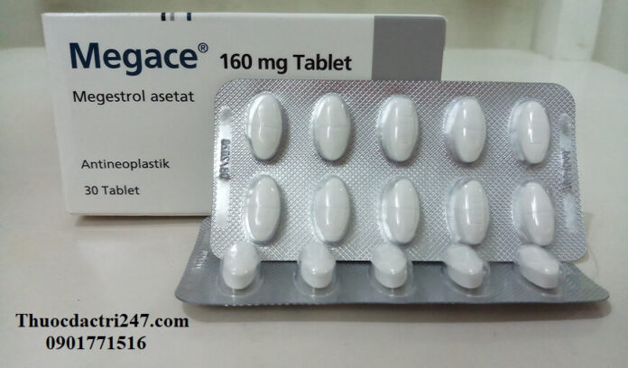 Thuốc Megace 160mg điều trị ung thư vú hiệu quả