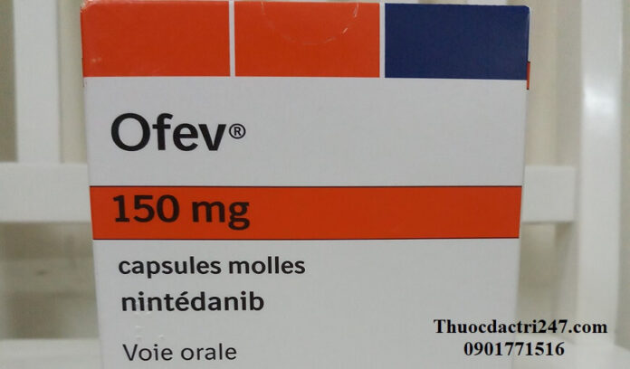 Thuốc Ofev 100/150mg nintedanib trị xơ phổi giá bao nhiêu