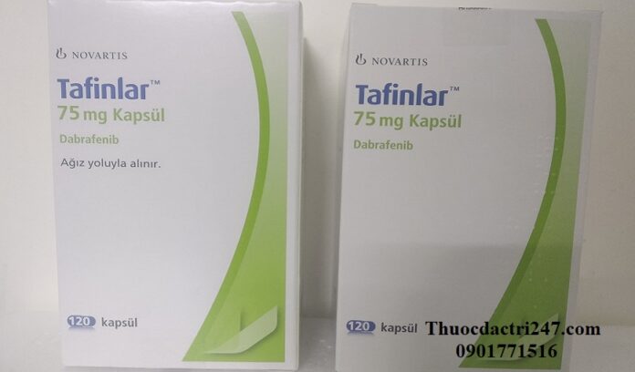 Thuốc Tafinlar 75mg điều trị ung thư phổi, ung thư tuyến giáp